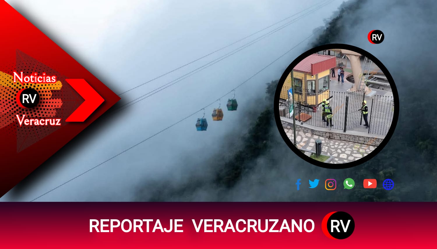 Turistas en Orizaba vivieron terror aéreo: Teleférico detenido por ...