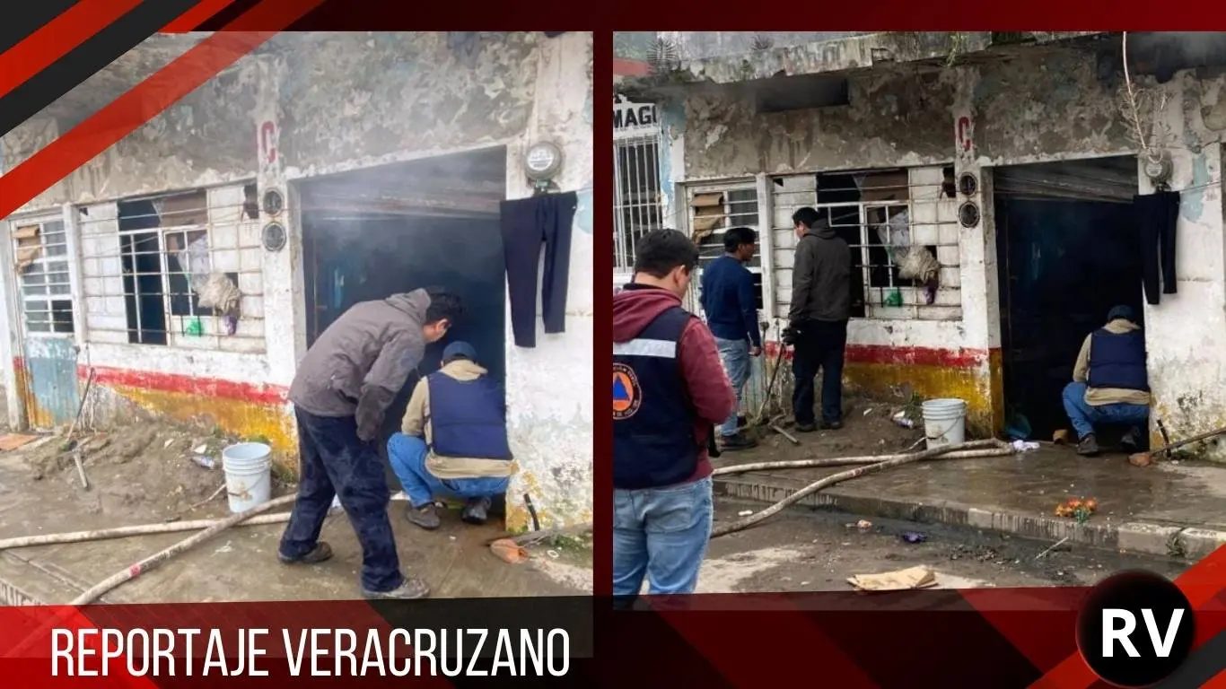 Casa abandonada se convierte en fogata en la Flores Magón – Reportaje ...